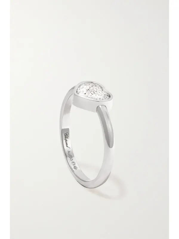 Chopard My Happy Hearts Diamond Ring - Silver