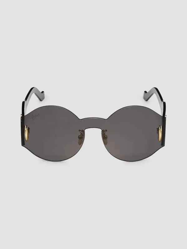 Loewe 59mm Round Mask Sunglasses - Black