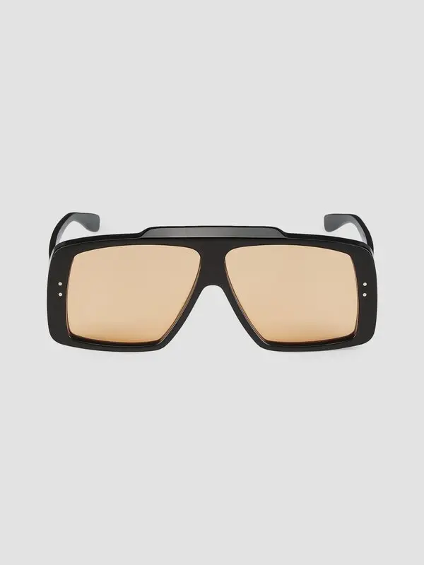 Gucci Fashion Show 62mm Square Sunglasses - Black