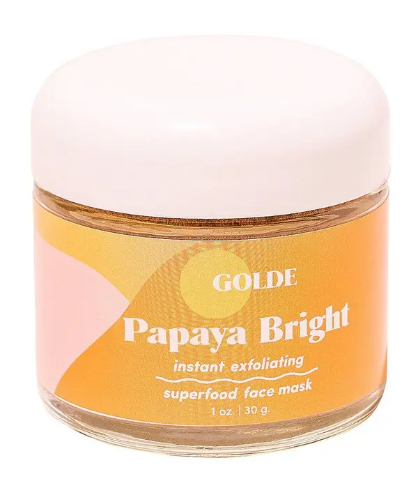 GOLDE Papaya Bright Exfoliating Face Mask