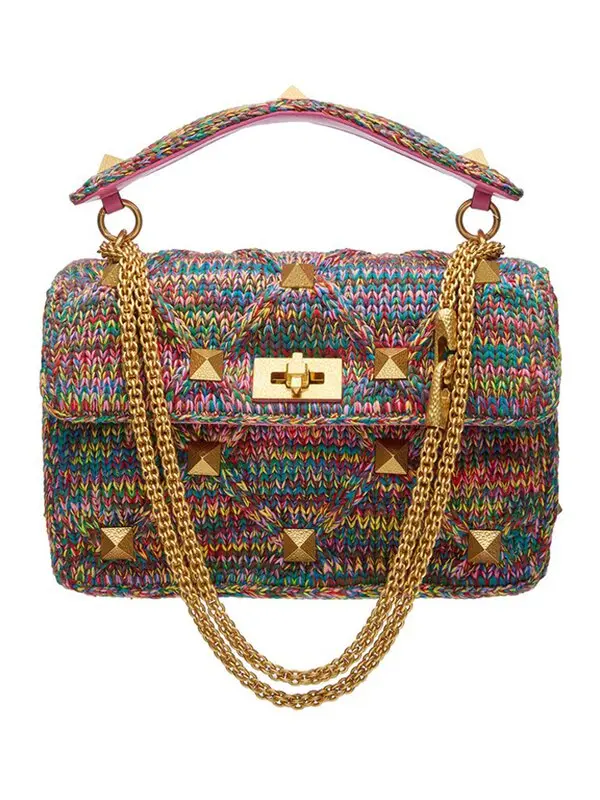 Valentino Garavani Garavani Large Knit Shoulder Bag