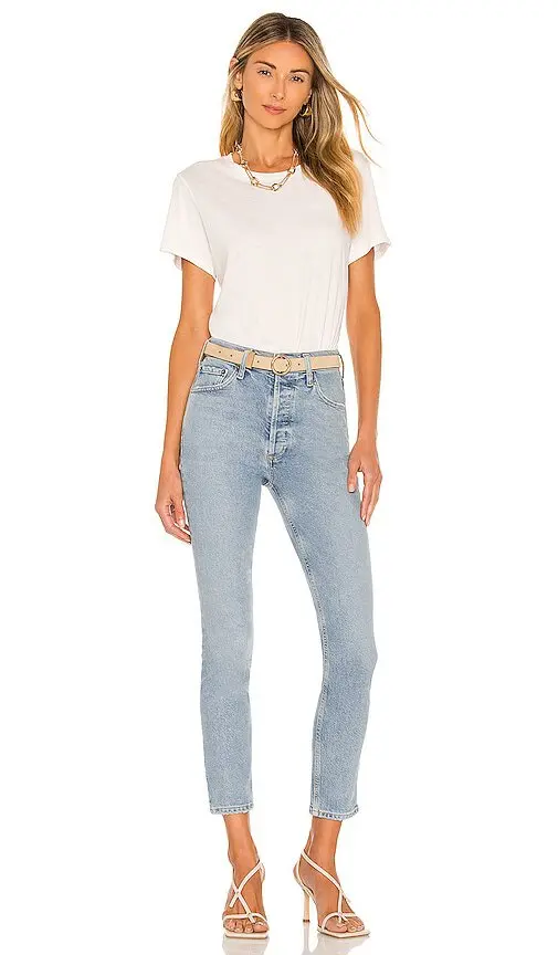 AGOLDE Nico High Rise Slim