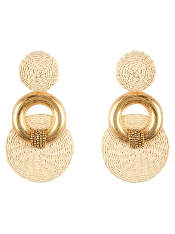 Undefined Ottoman Princess Gold-plated Palm Earrings