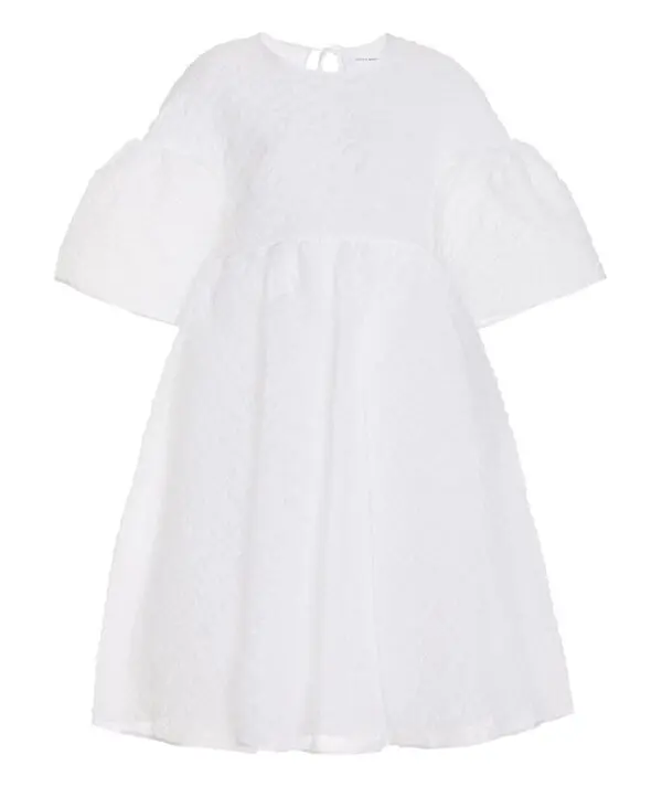 Cecilie Bahnsen Florette Cloqué Midi Dress