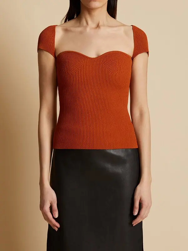 Khaite The Ista Top