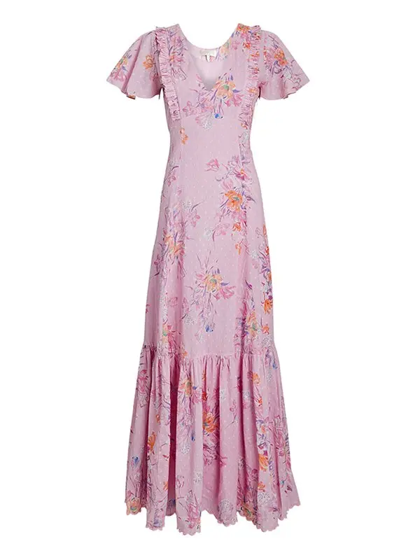 LOVESHACK FANCY Vinnie Cotton Midi Dress