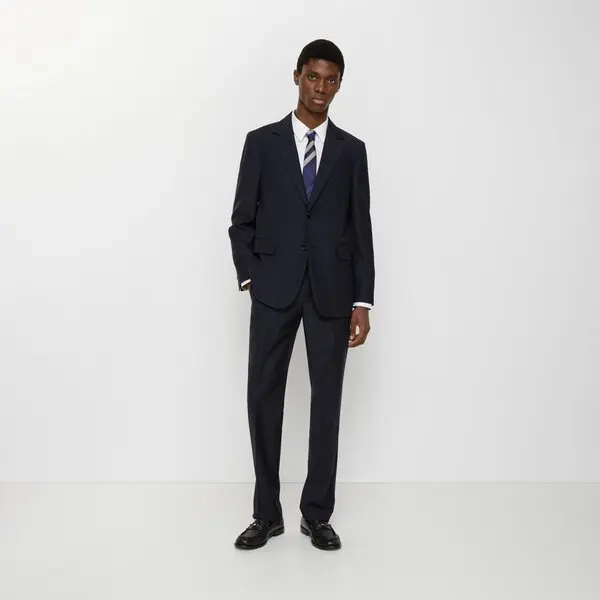 Burberry Wool Mohair Tailored Jacket