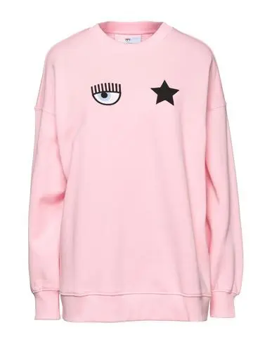 CHIARA FERRAGNI Sweatshirt Size Cotton, Elastane