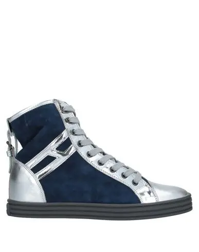 Hogan Rebel Soft Leather Sneakers - Dark Blue