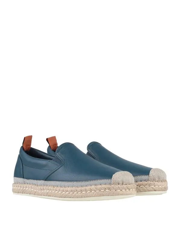 TOD'S Leather Espadrilles - Blue