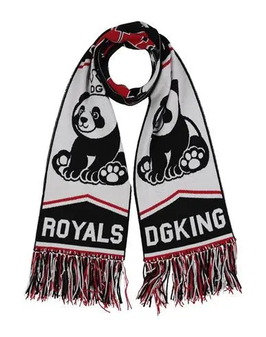Dolce & Gabbana Scarf Virgin Wool, Cashmere - Black