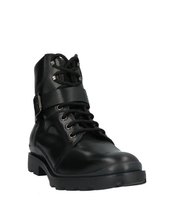 TOD'S Leather Ankle Boots - Black