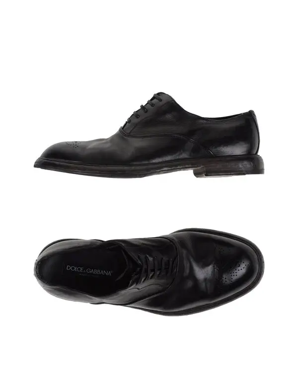 Dolce & Gabbana Leather Oxford Shoes