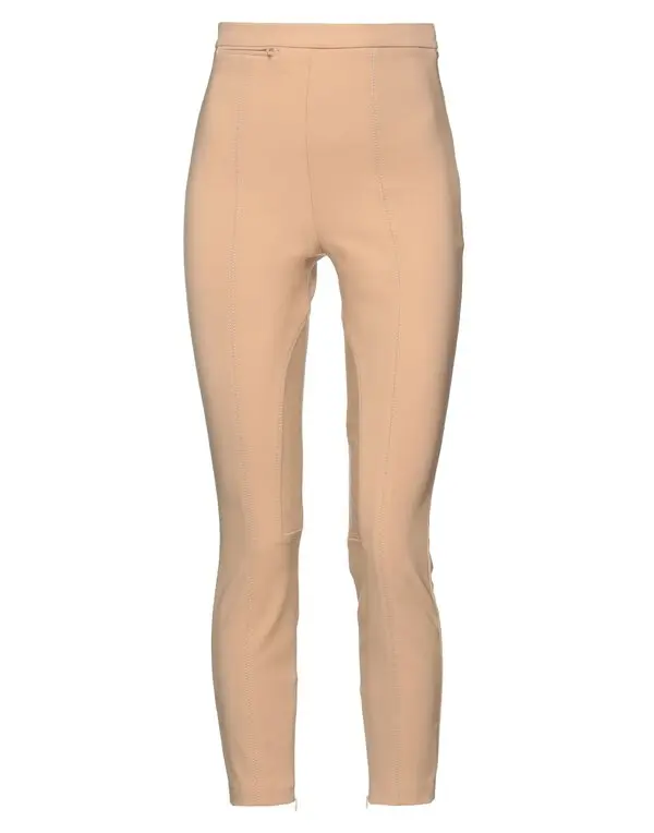 Elisabetta Franchi Tapered Twill Pants - Beige