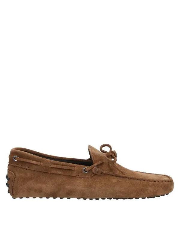 TOD'S Leather Loafers - Camel