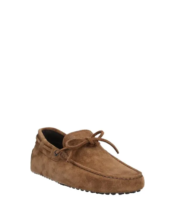 TOD'S Leather Loafers - Camel