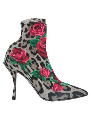 Dolce & Gabbana Leopard-print Sock Ankle Boots