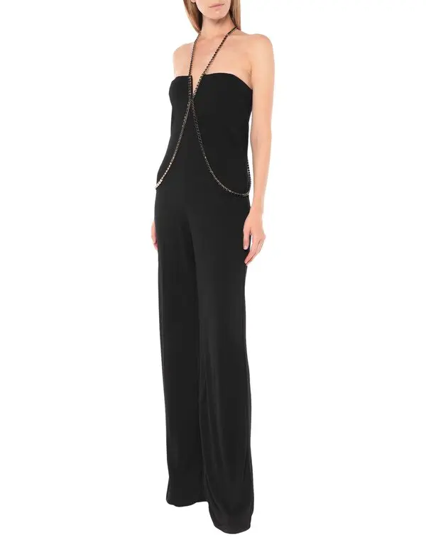 Elisabetta Franchi Sleeveless Jumpsuit - Black