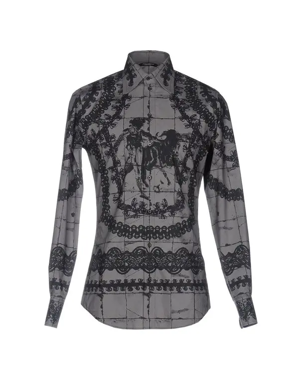 Dolce & Gabbana Shirt Size Cotton - Grey