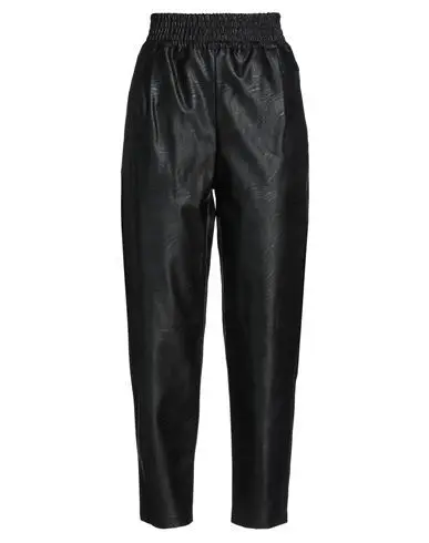 Pinko Tapered Coated Pants - Black