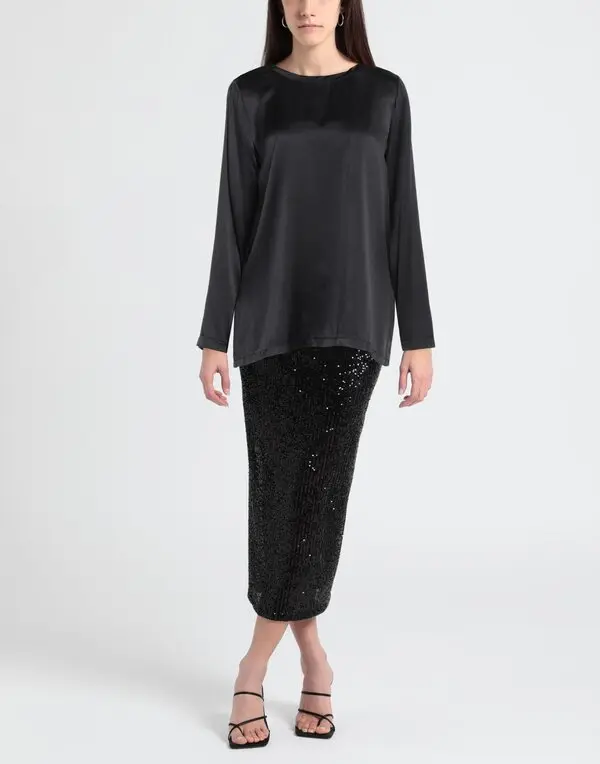 Malìparmi Top Size Silk, Elastane