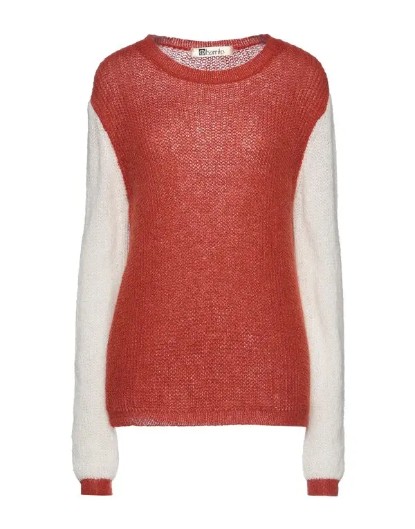 EBARRITO Knitted Sweater - Red
