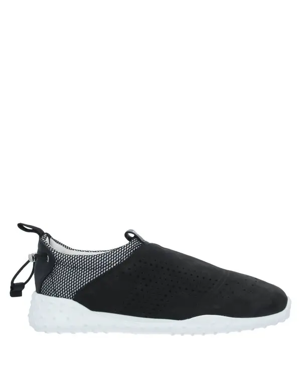 TOD'S Soft Leather Sneakers - Black