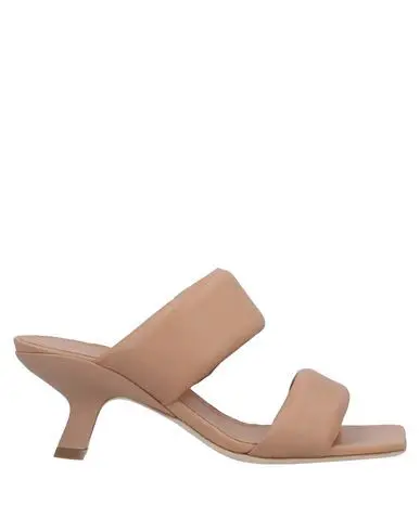 VIC MATIE Leather Sandals - Blush