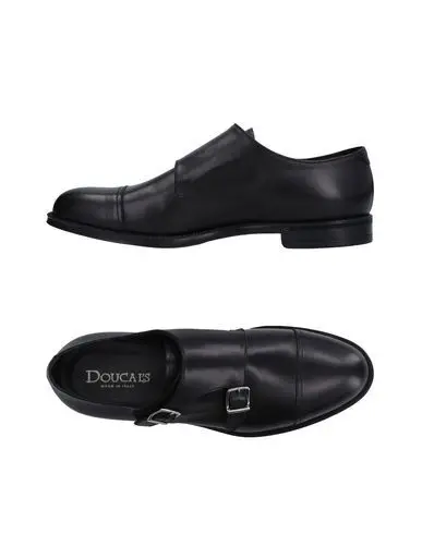 DOUCAL'S Loafers Size Calfskin - Black