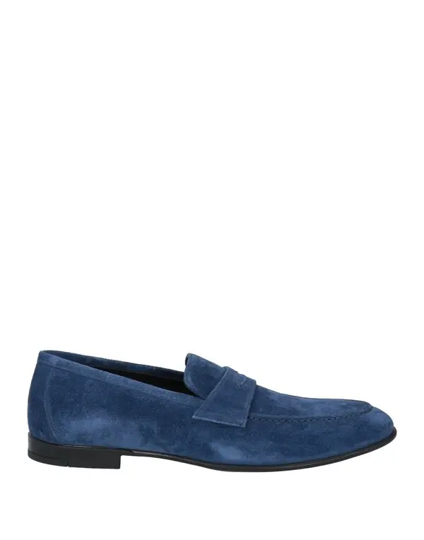 DOUCAL'S Leather Loafers - Blue