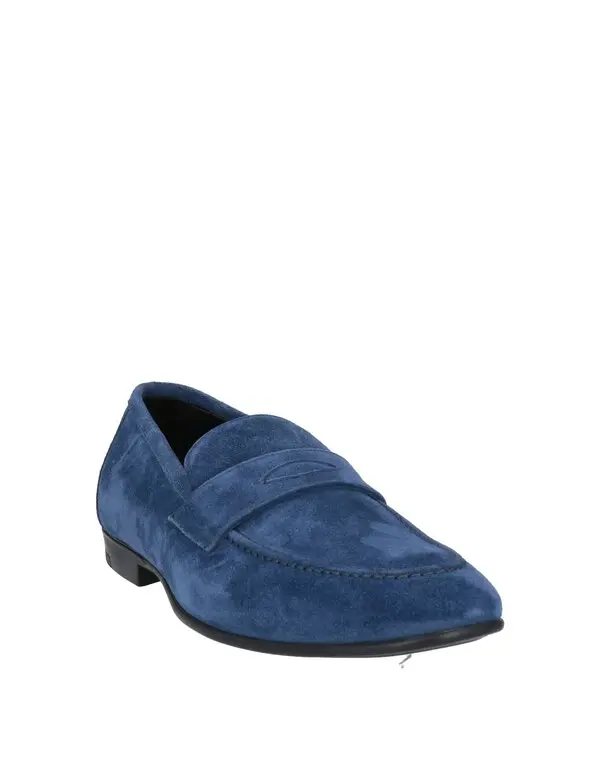 DOUCAL'S Leather Loafers - Blue
