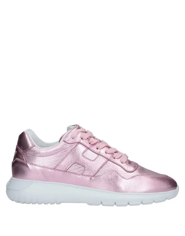 Hogan Leather Low-top Sneakers - Pink