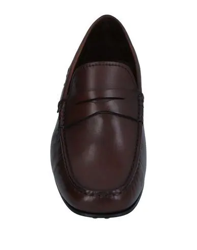 TOD'S Leather Loafers - Dark Brown