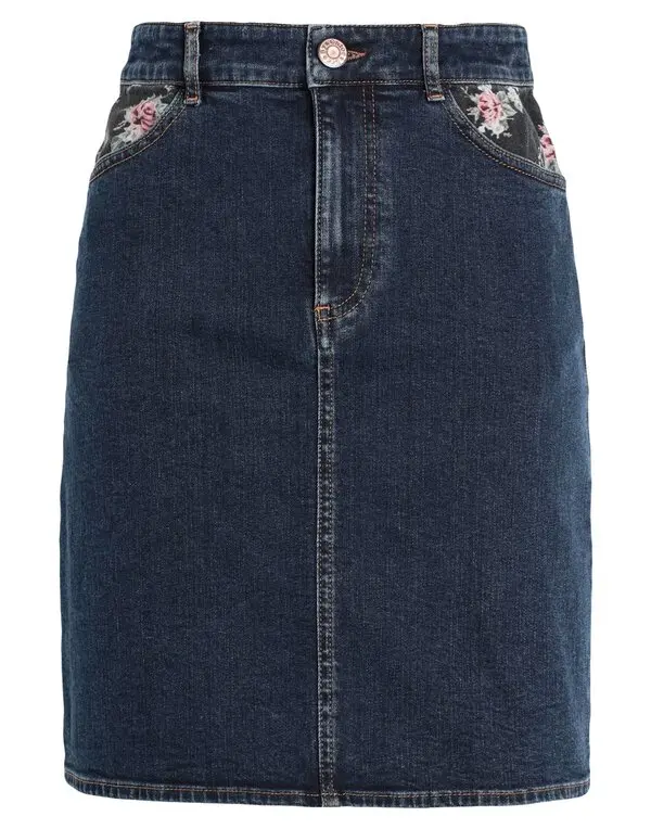 See By Chloé Denim Skirt Size Cotton, Elastane
