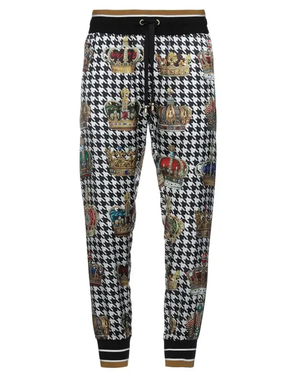 Dolce & Gabbana Houndstooth Tapered Trousers