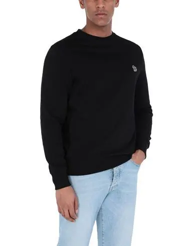 Paul Smith Regular Fit Organic Cotton Sweatshirt - Black