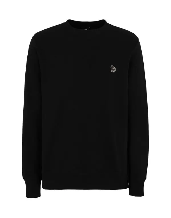 Paul Smith Regular Fit Organic Cotton Sweatshirt - Black