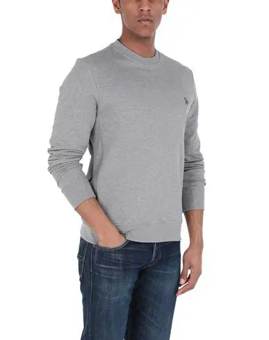Paul Smith Regular Fit Organic Cotton Sweatshirt - Grey