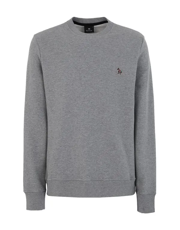 Paul Smith Regular Fit Organic Cotton Sweatshirt - Grey
