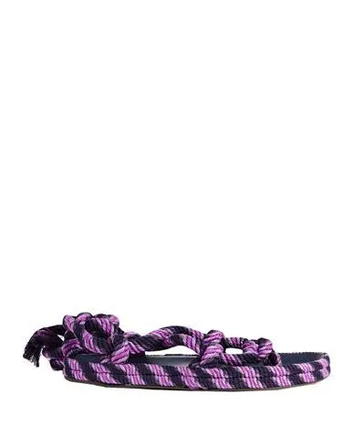 Isabel Marant Thong Sandal Cotton - Purple