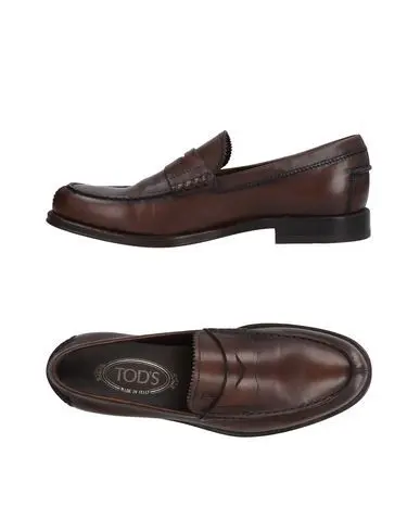 TOD'S Loafers In Soft Leather - Cocoa