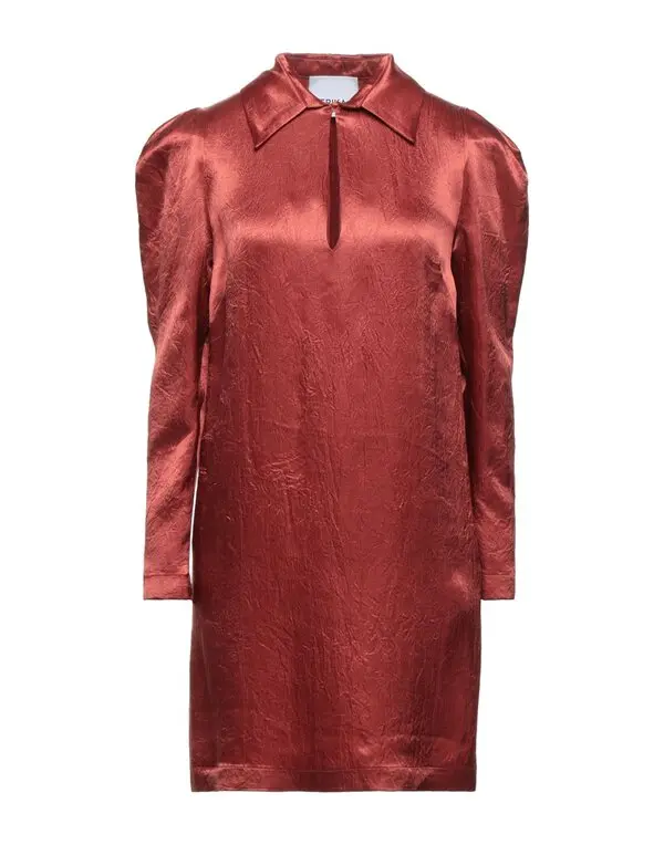 Erika Cavallini Mini Dress - Rust