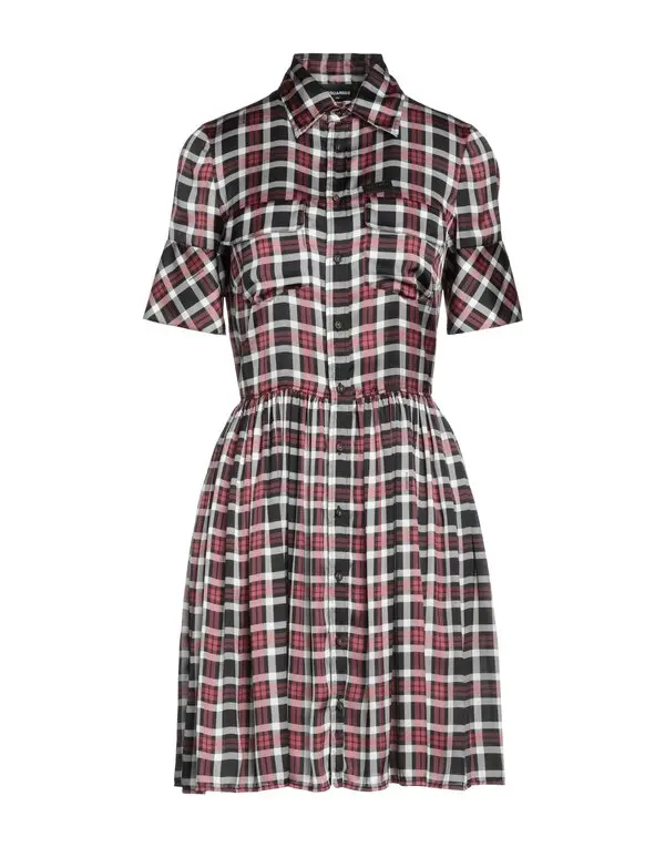 Dsquared2 Mini Dress Antique Rose Size Polyester - Pink