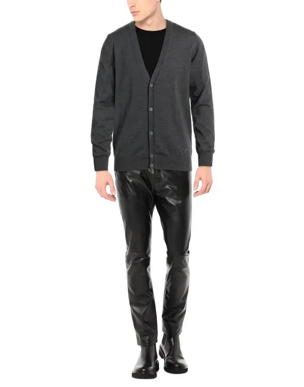 Emporio Armani Virgin Wool Cardigan - Grey