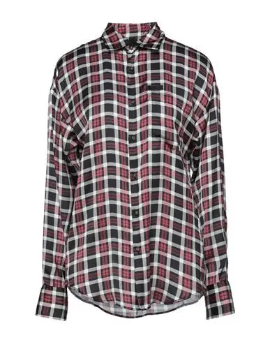 Dsquared2 Tartan Satin Shirt - Brick