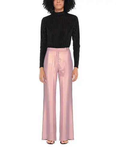 Atos Lombardini Flared Crepe Pants - Pink