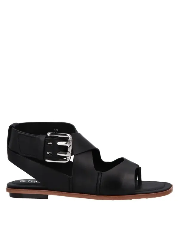 TOD'S Leather Thong Sandals