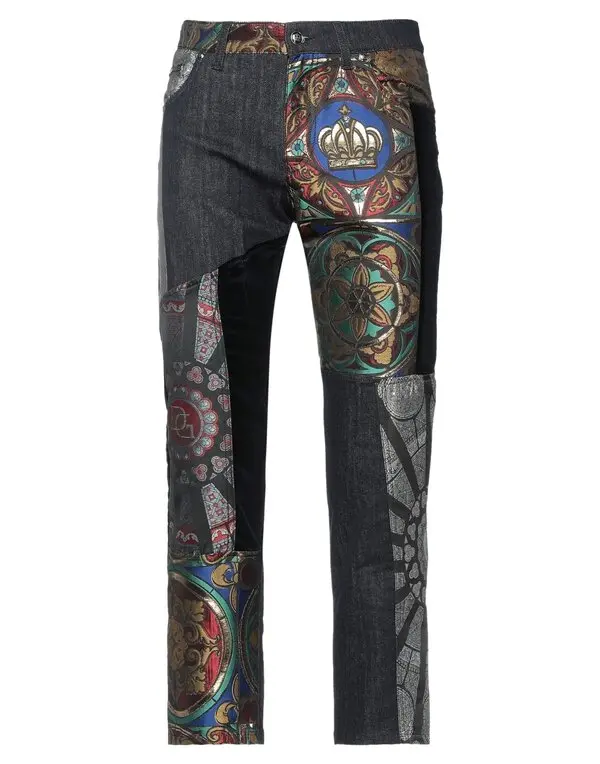 Dolce & Gabbana Jeans Size Polyester, Cotton, Metallic Polyester, Acetate, Elastane