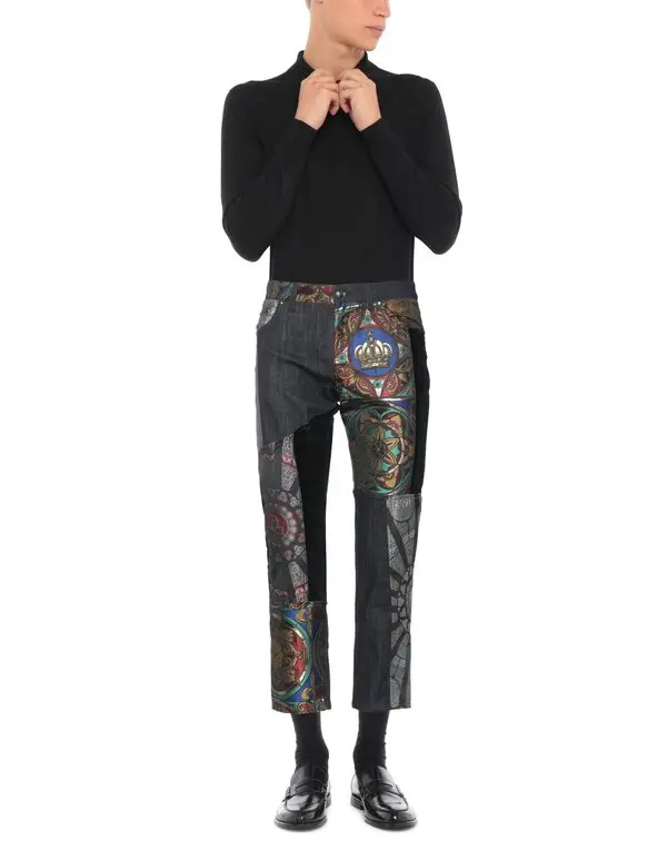 Dolce & Gabbana Jeans Size Polyester, Cotton, Metallic Polyester, Acetate, Elastane