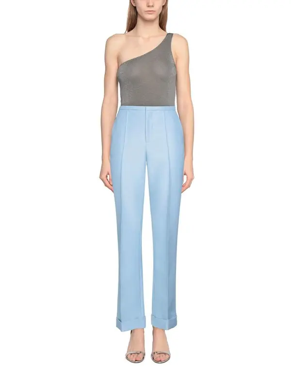 Philosophy Di Lorenzo Serafini Bootcut Virgin Wool Blend Pants - Blue